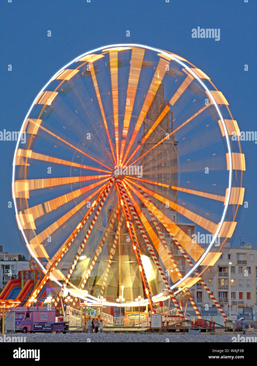 Grande Roue, Le Havre, Normandie, France Photo Stock - Alamy