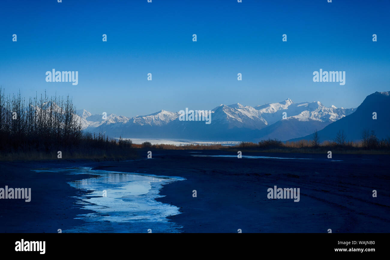 Knik river Banque de photographies et d’images à haute résolution - Alamy