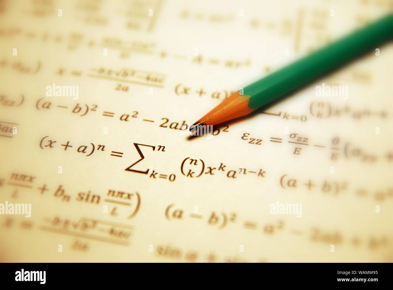 Math equation Banque de photographies et d’images à haute résolution ...
