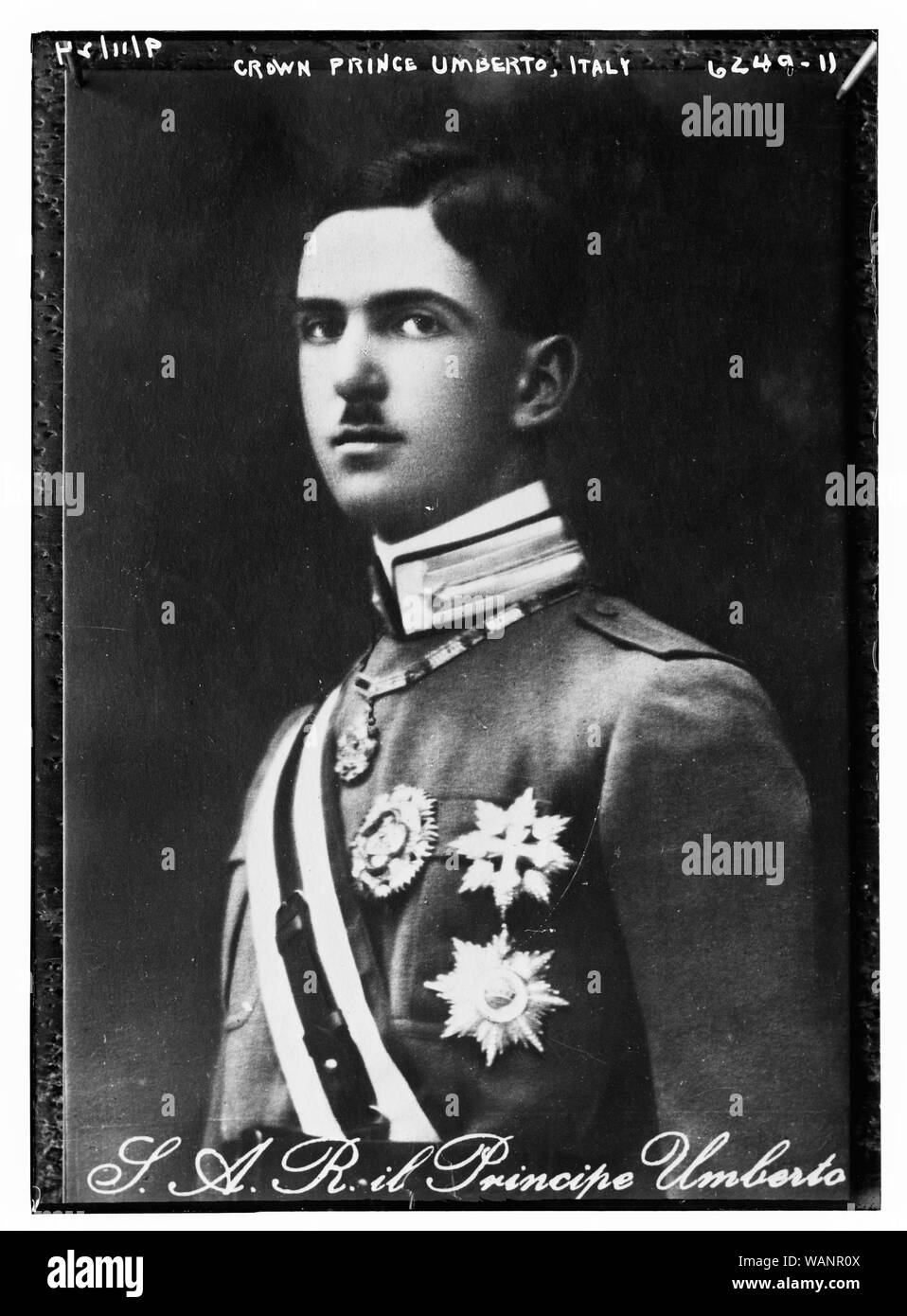 Portrait of umberto of italy Banque de photographies et d’images à ...
