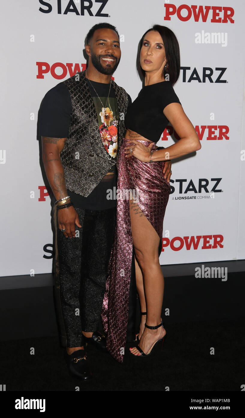 Omari hardwick and jennifer pfautch Banque de photographies et d’images ...