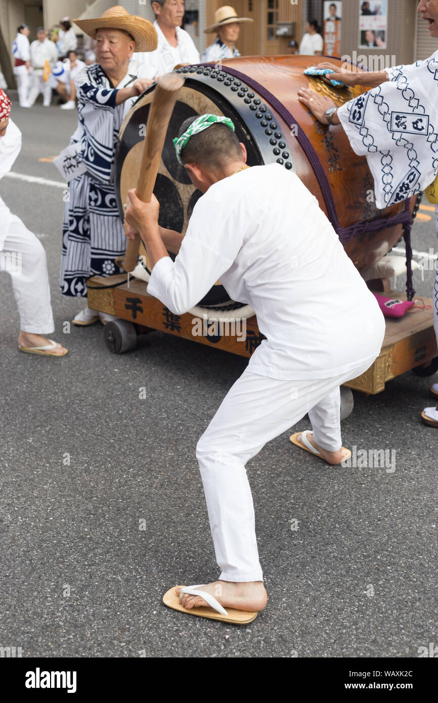 Tambour japonais traditionnel Banque de photographies et d’images à ...