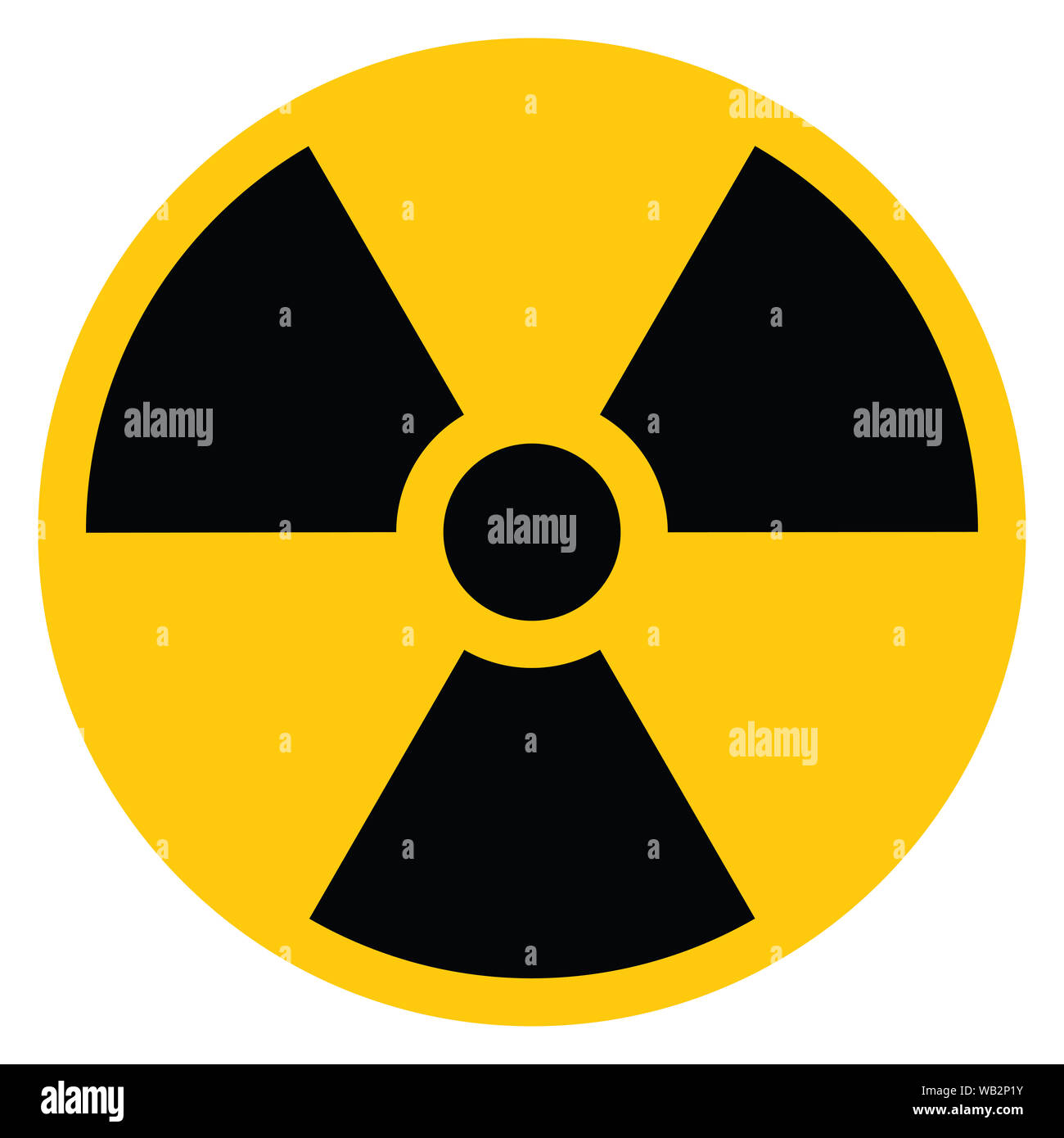 Radiation hazard sign Banque de photographies et d’images à haute ...