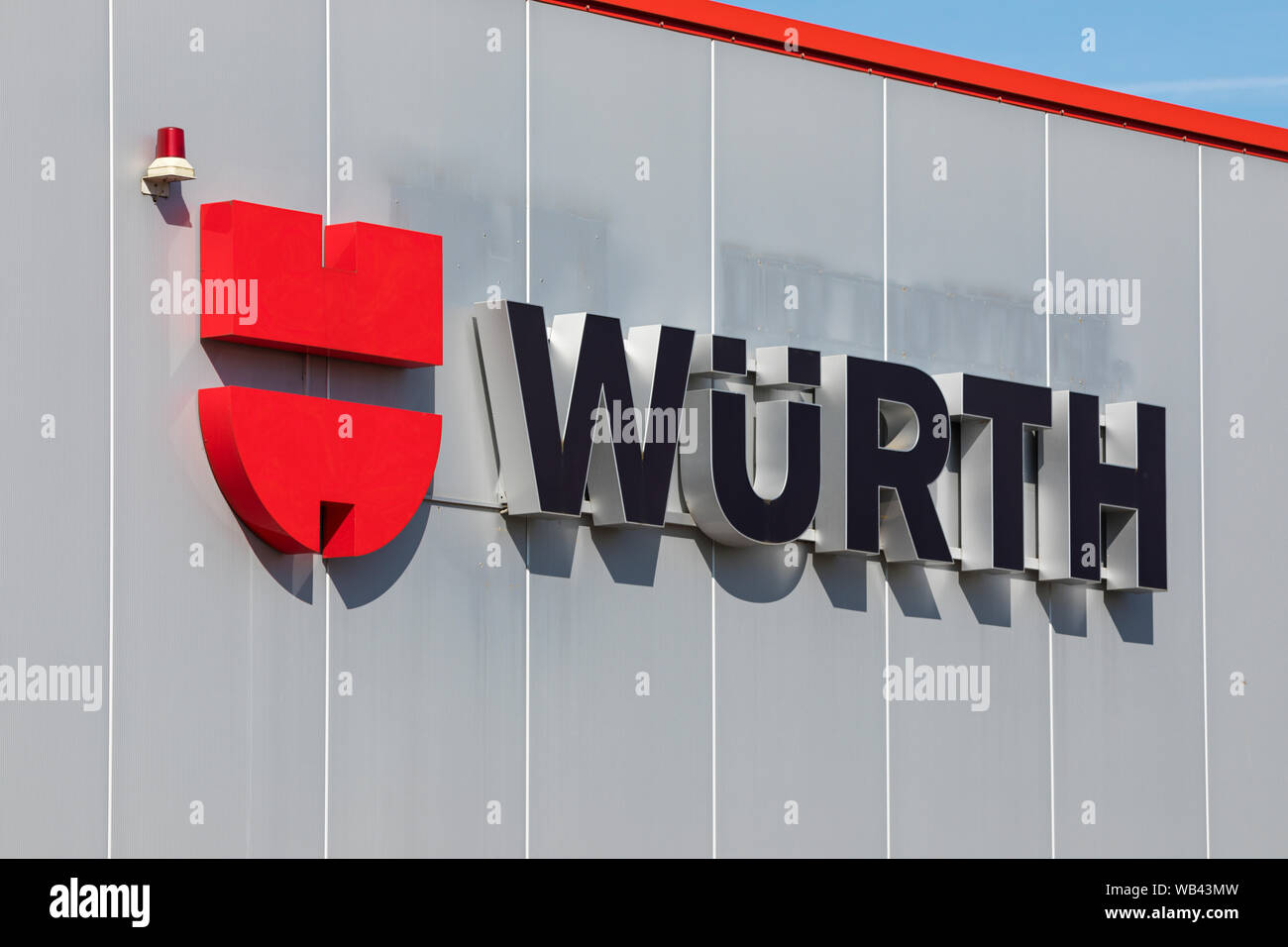 Wurth logo Banque de photographies et d’images à haute résolution - Alamy