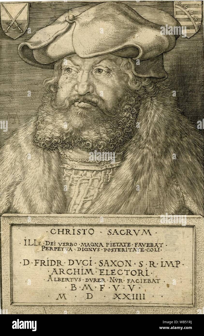 Portrait de frederick le sage Banque de photographies et d’images à ...