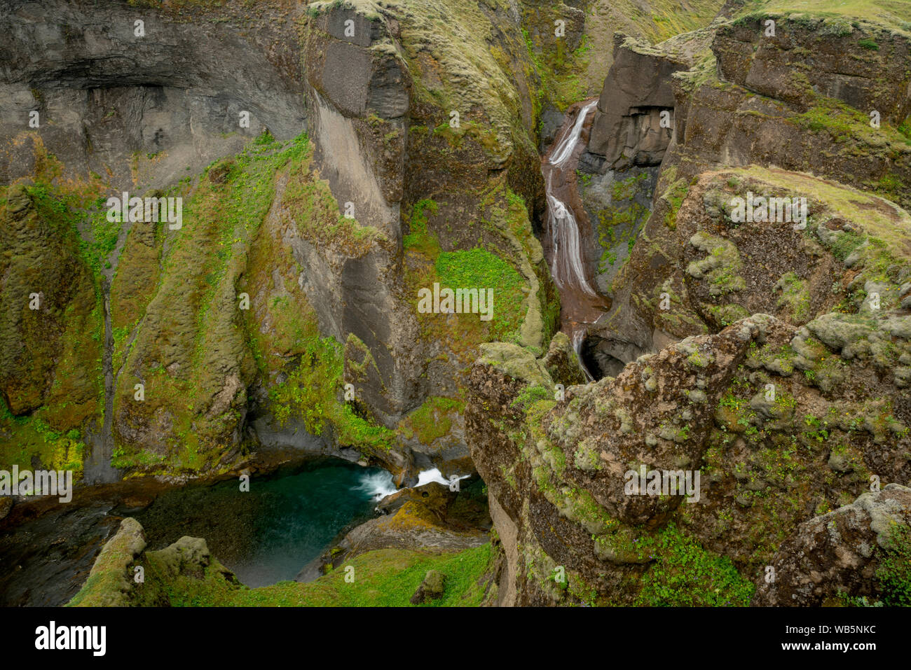 Fjadrargljufur canyon iceland Banque de photographies et d’images à ...