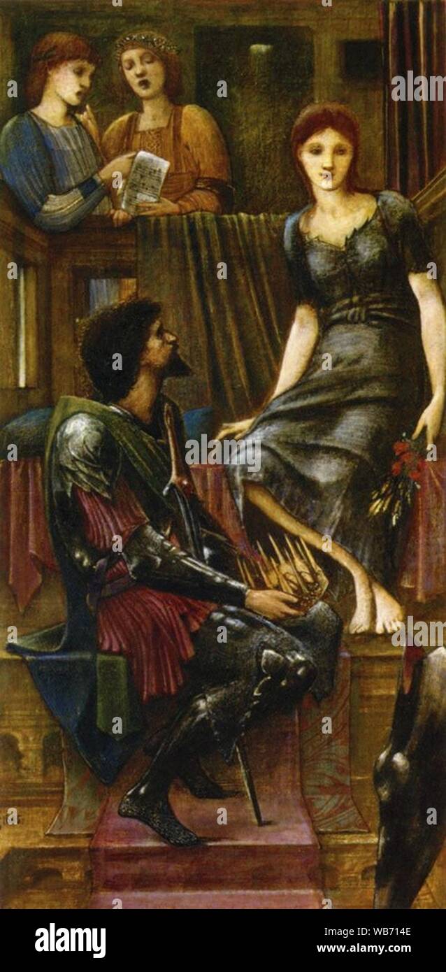 Le Roi Cophetua Edward Burne-Jones et le mendiant Maid 1883 Photo Stock ...