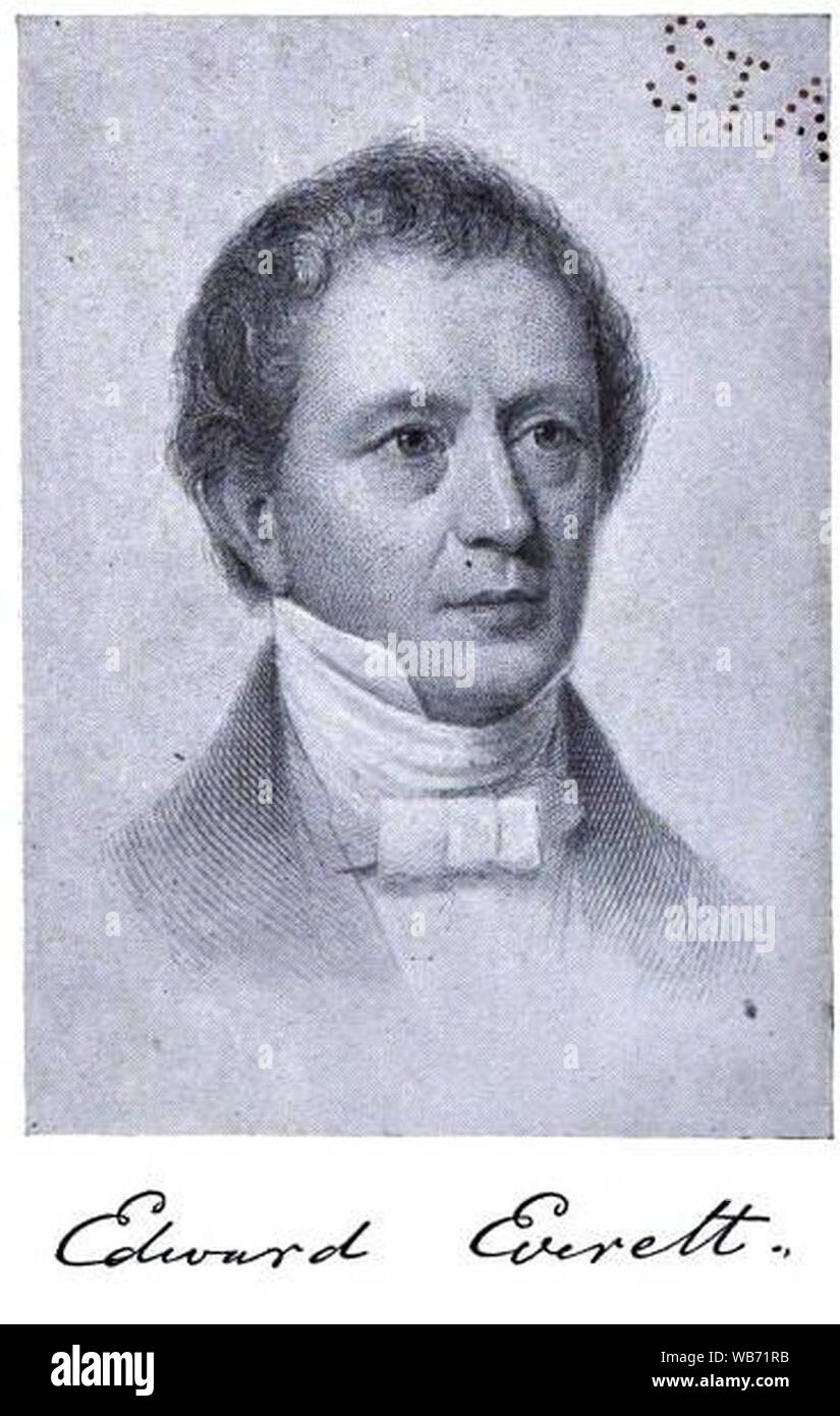 Edward everett Banque d'images détourées - Alamy