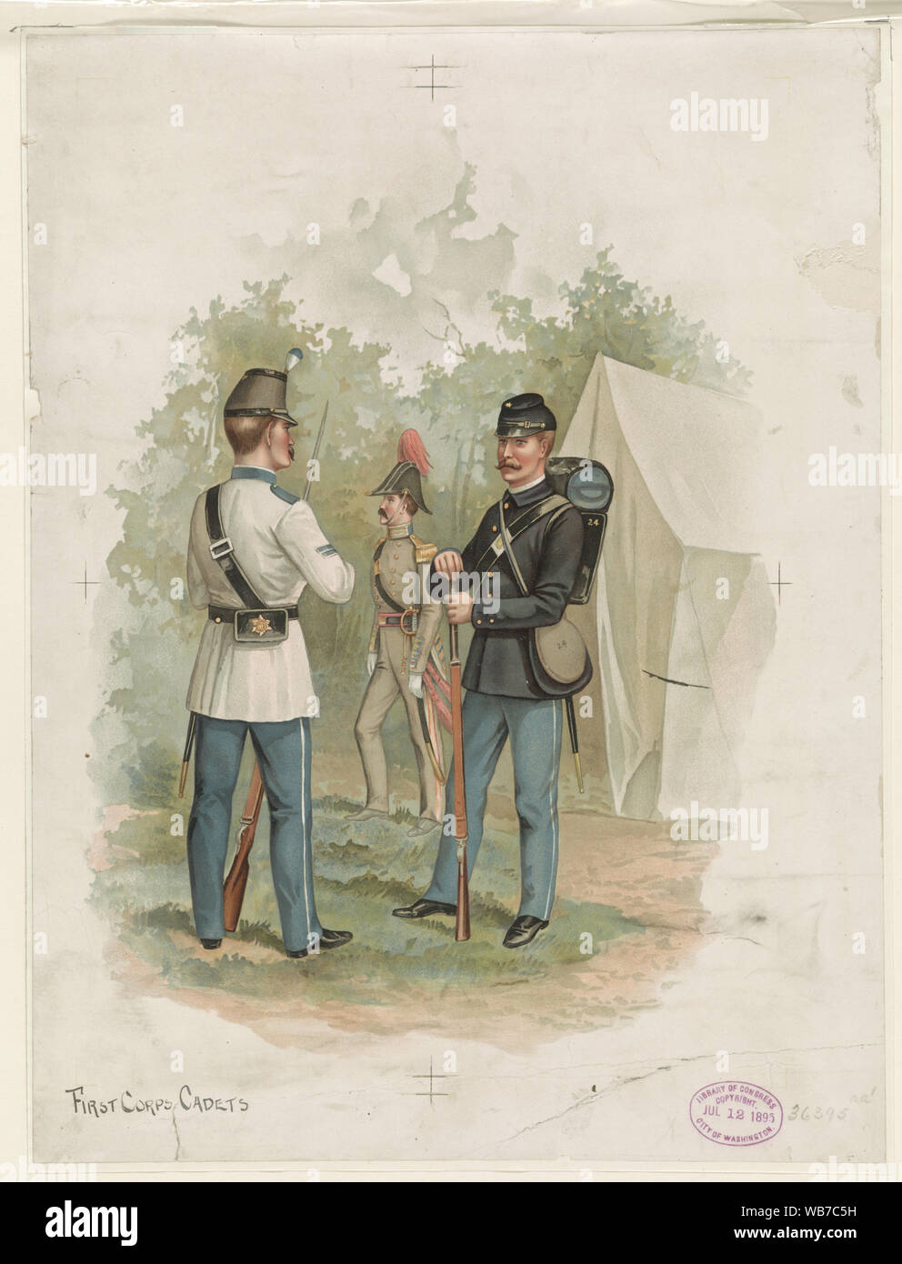Cadets du premier corps Banque de photographies et d’images à haute ...