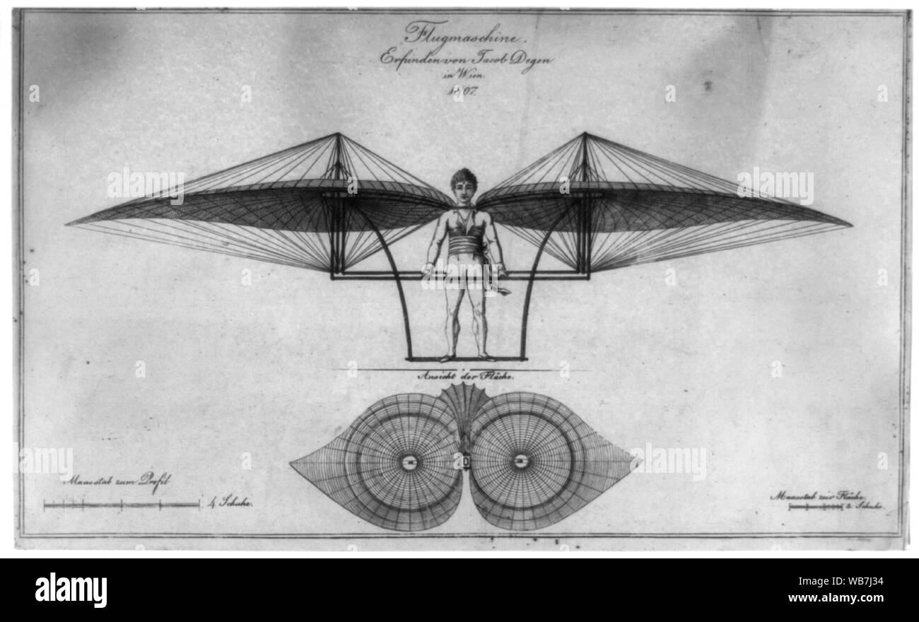 Man powered flying machine Banque de photographies et d’images à haute ...