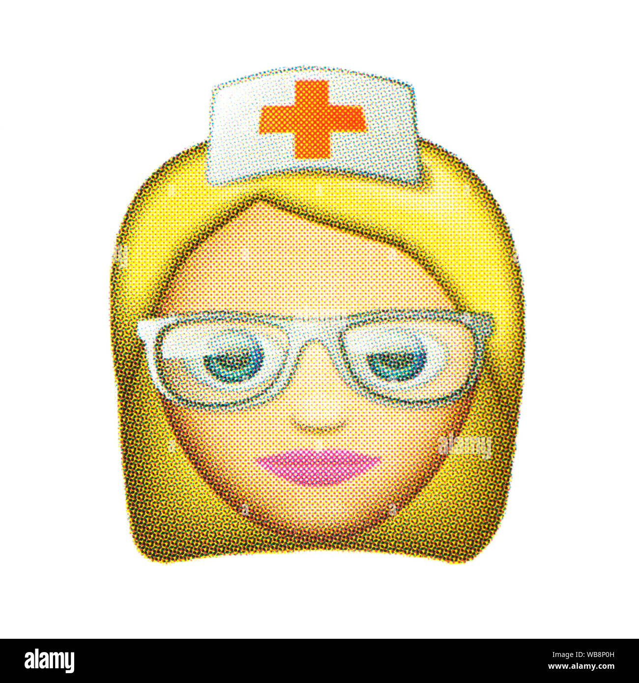 Infirmière emoji Banque de photographies et d’images à haute résolution ...