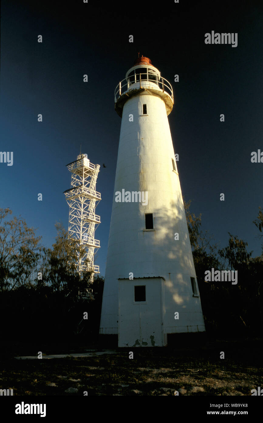 Lady Elliot Island Lighthouse (1873), l'un des premiers en France à ...