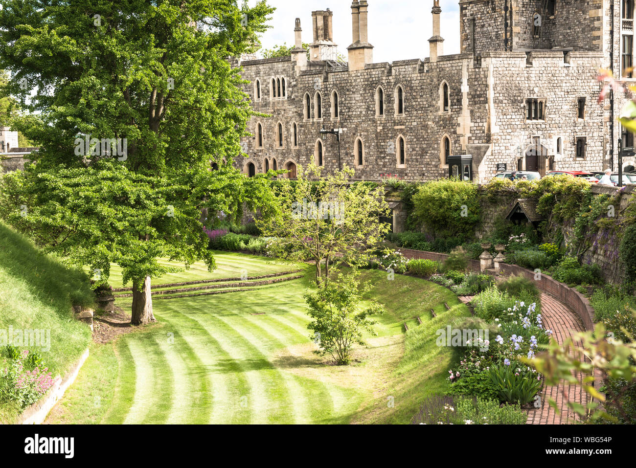 Windsor castle garden Banque de photographies et d’images à haute ...
