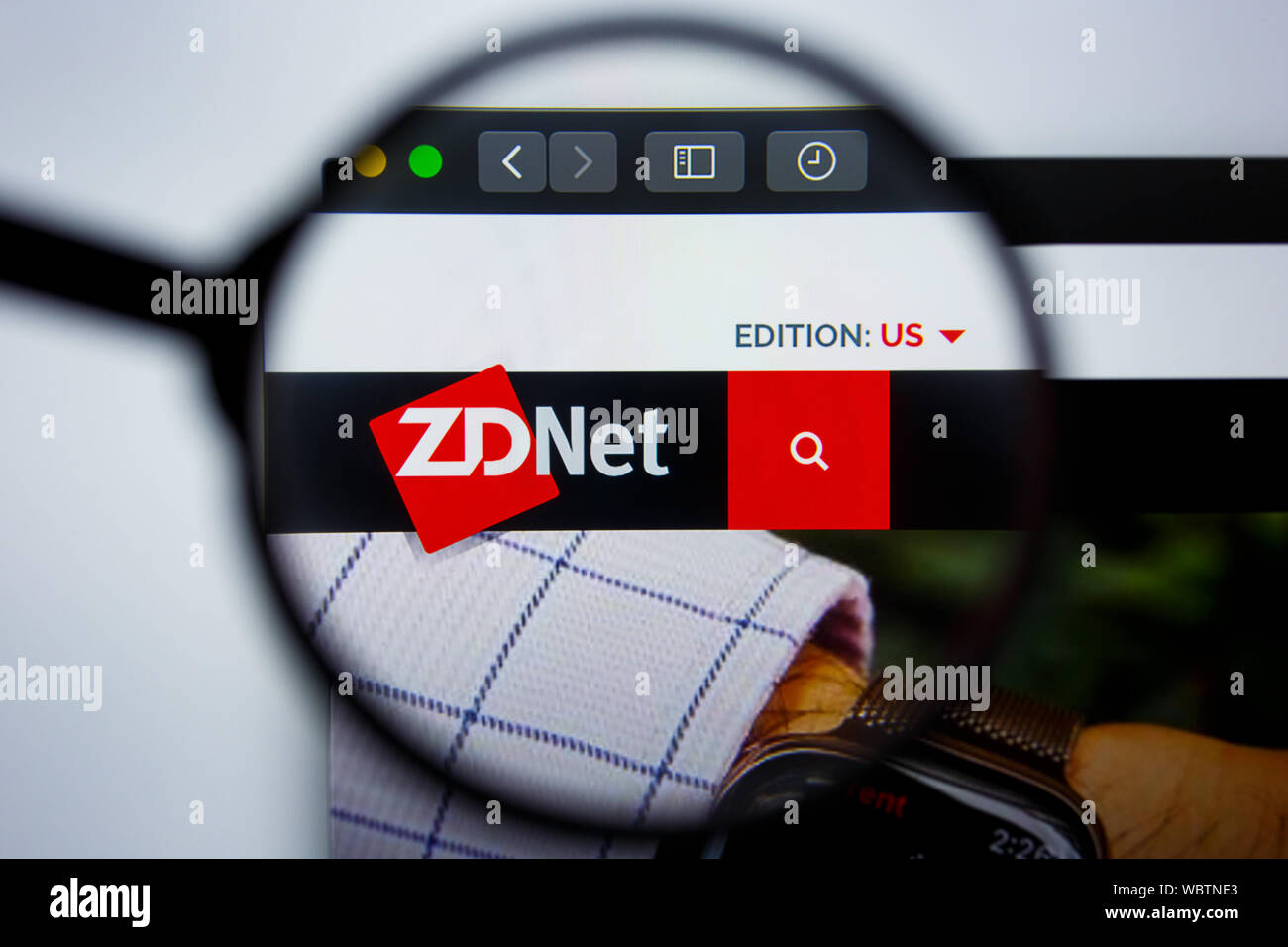 Logo zdnet Banque de photographies et d’images à haute résolution - Alamy