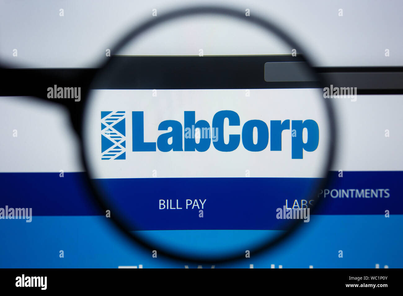 Signe de labcorp Banque de photographies et d’images à haute résolution ...