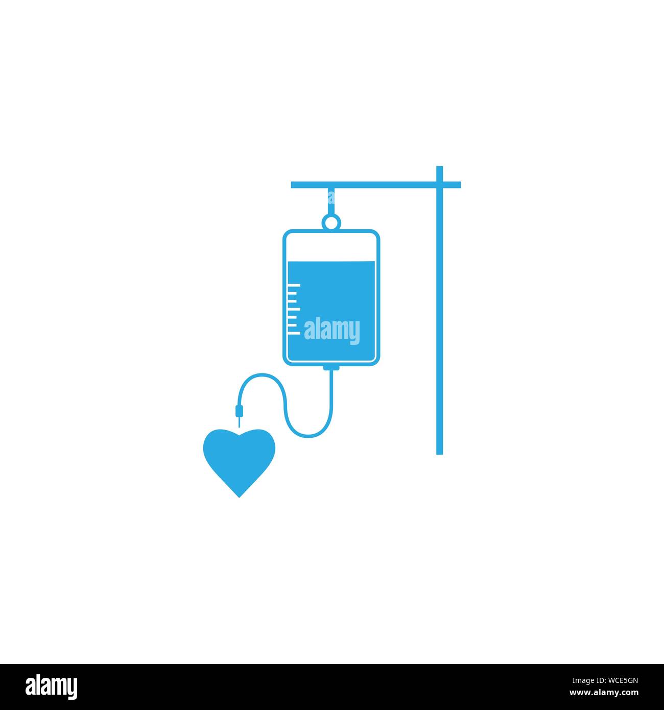 Iv drip bag Banque d'images vectorielles - Alamy