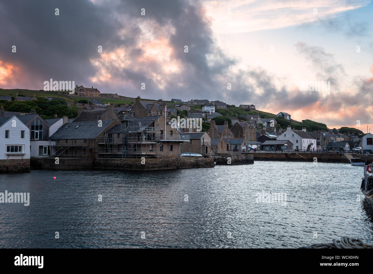 Stromness vieille ville Banque de photographies et d’images à haute ...
