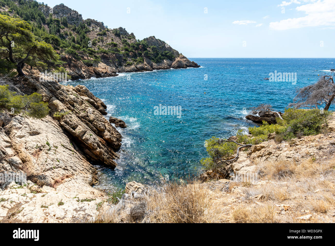 Calanque de mejean Banque de photographies et d’images à haute ...