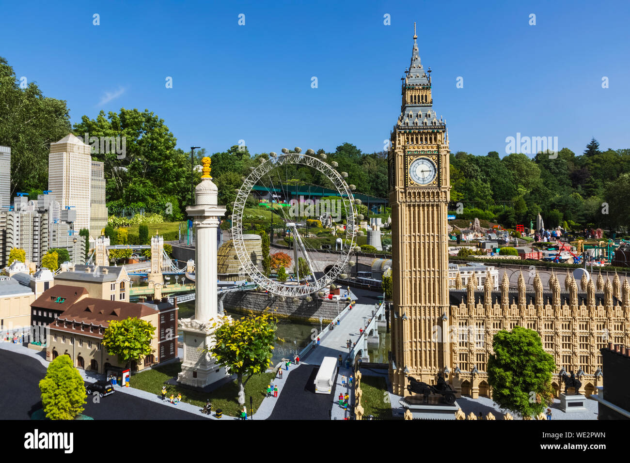 L'Angleterre, Berkshire, Windsor, Legoland Windsor Resort, modèles Lego ...