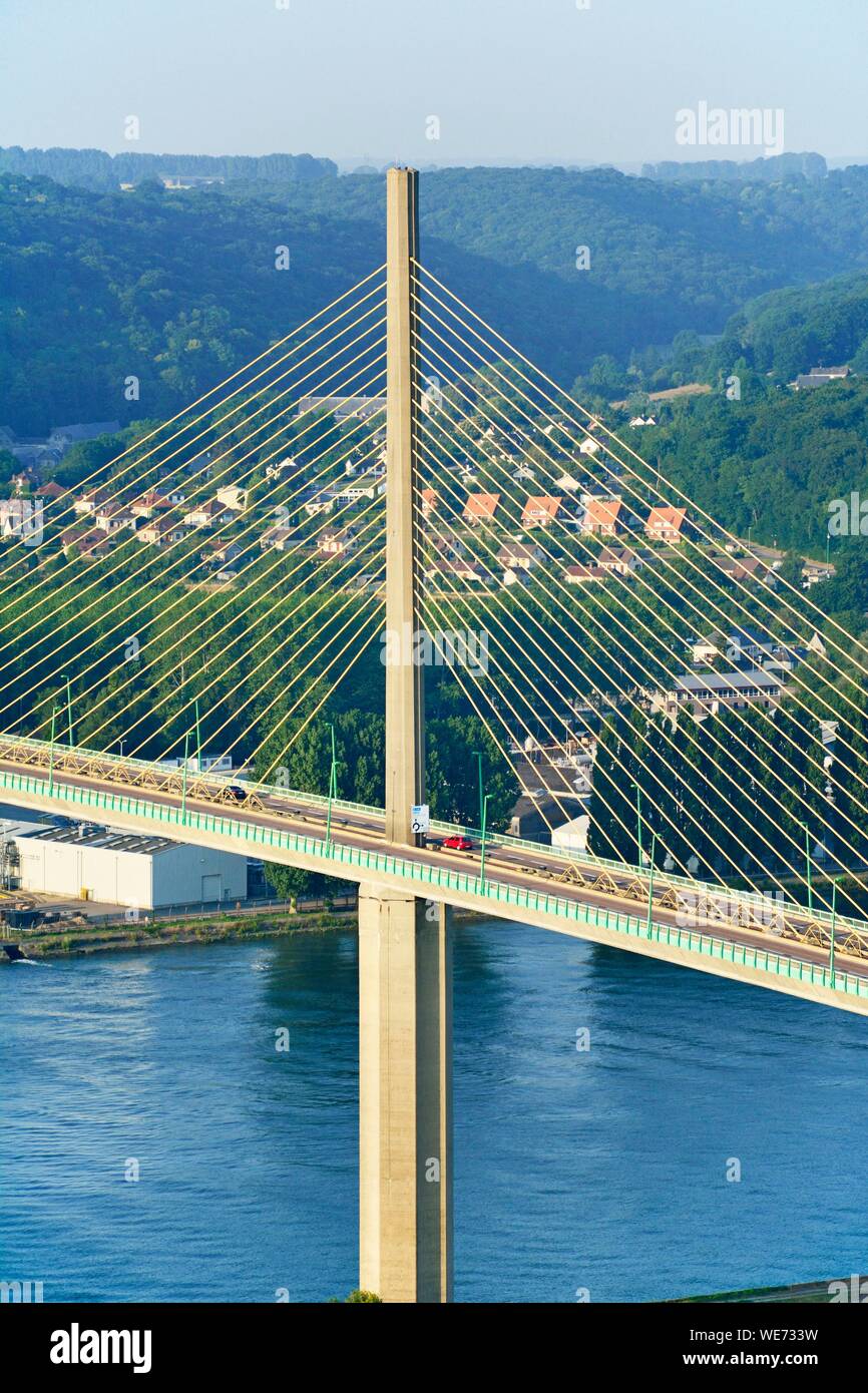 Brotonne bridge Banque de photographies et d’images à haute résolution ...