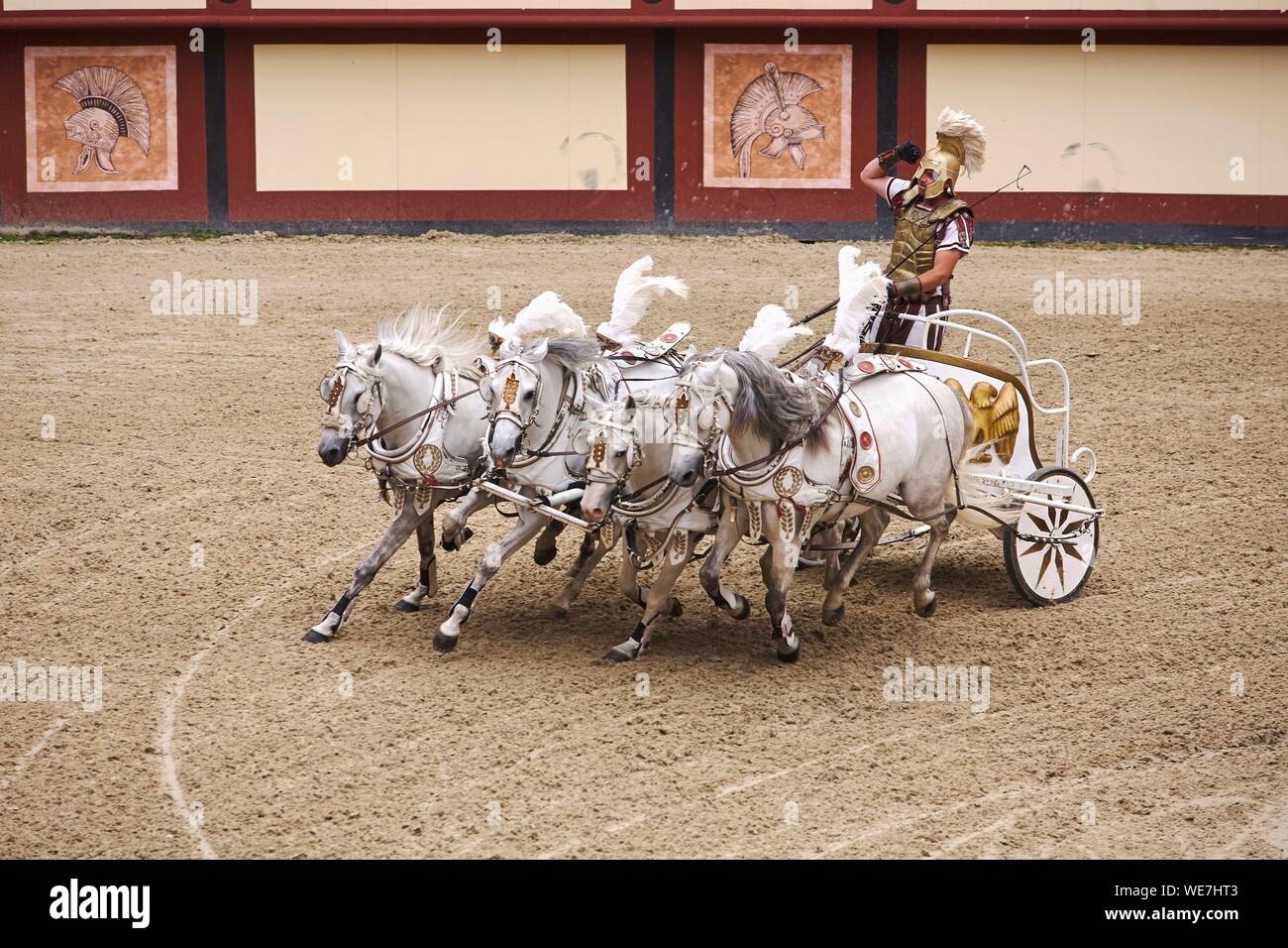 En France, en Vendée, Les Epesses, Le Puy du Fou parc à thème ...
