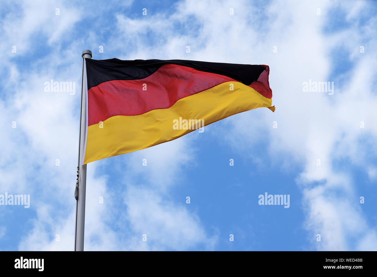 Drapeau Belge Flottant Banque d'image et photos - Alamy