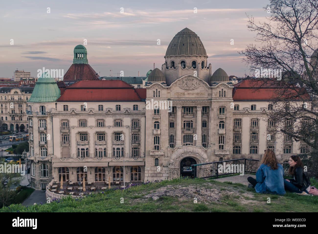 Architecture des bains gellert et du spa Banque de photographies et d ...