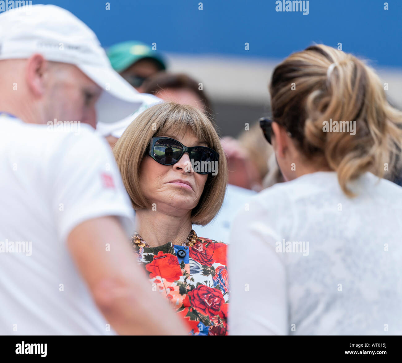 Roger federer and anna wintour Banque de photographies et d’images à ...