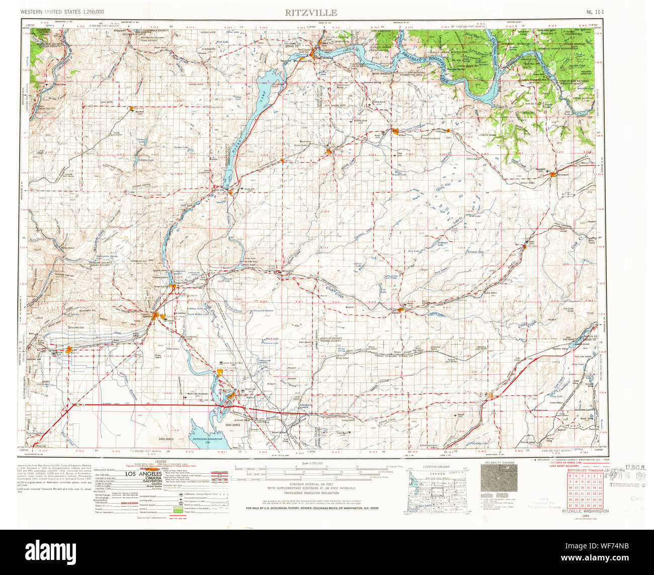 Plan de ritzville Banque de photographies et d’images à haute ...