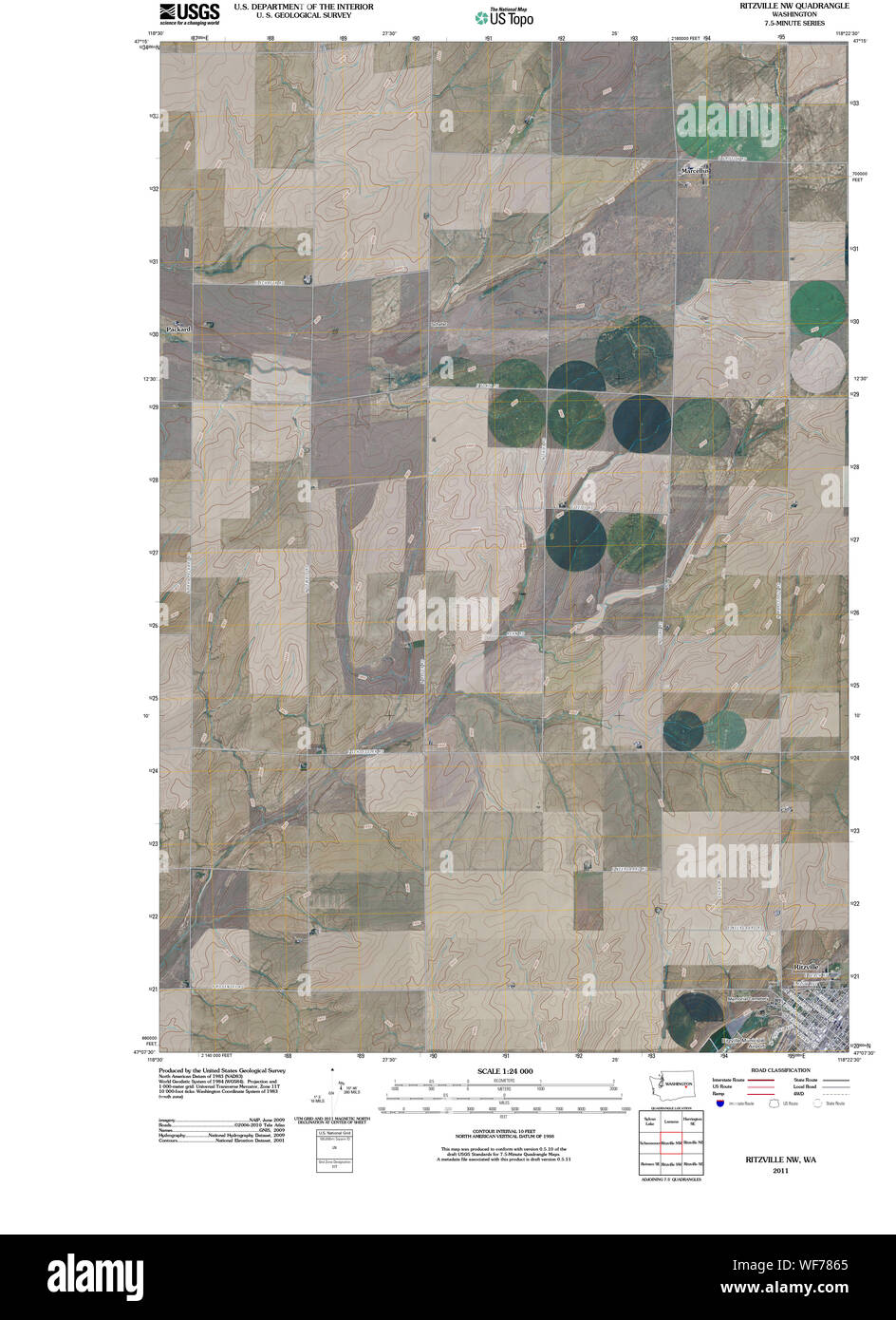 Plan de ritzville Banque de photographies et d’images à haute ...