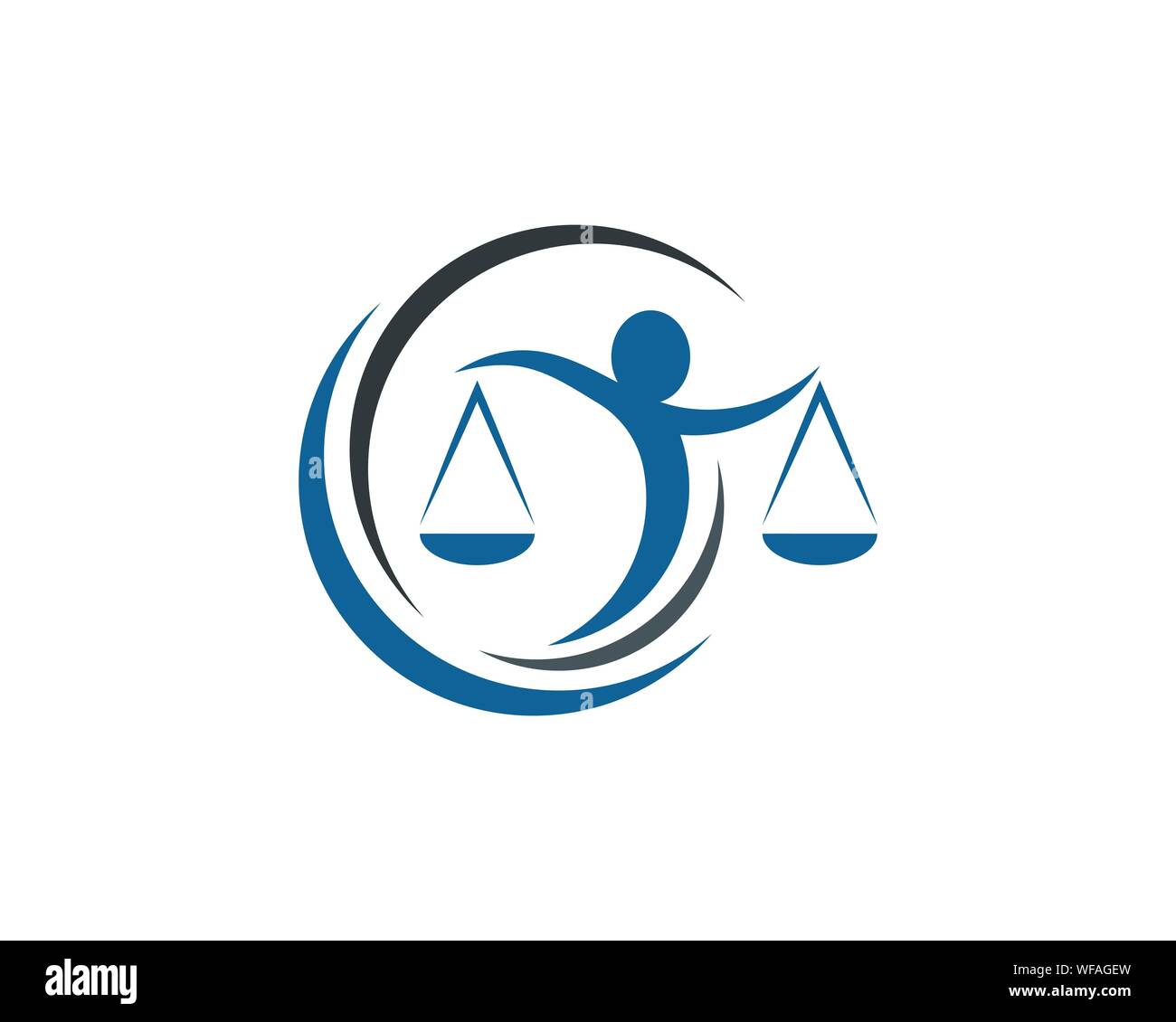 Logo avocat Banque d'images détourées - Alamy