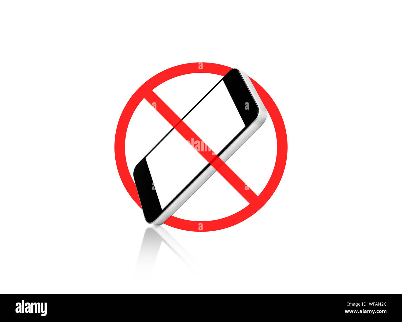 Prohibition mobile phone symbol on Banque de photographies et d’images ...