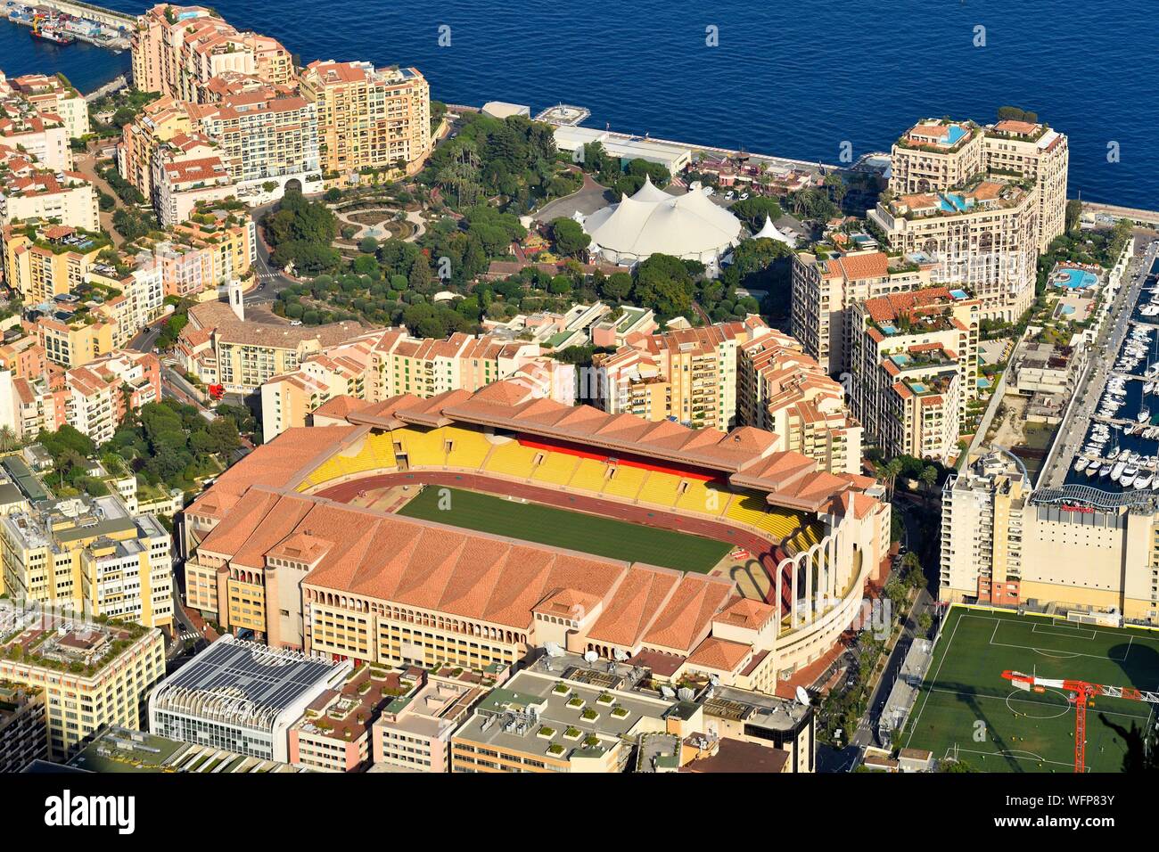 Stade louis ii vue Banque de photographies et d’images à haute ...