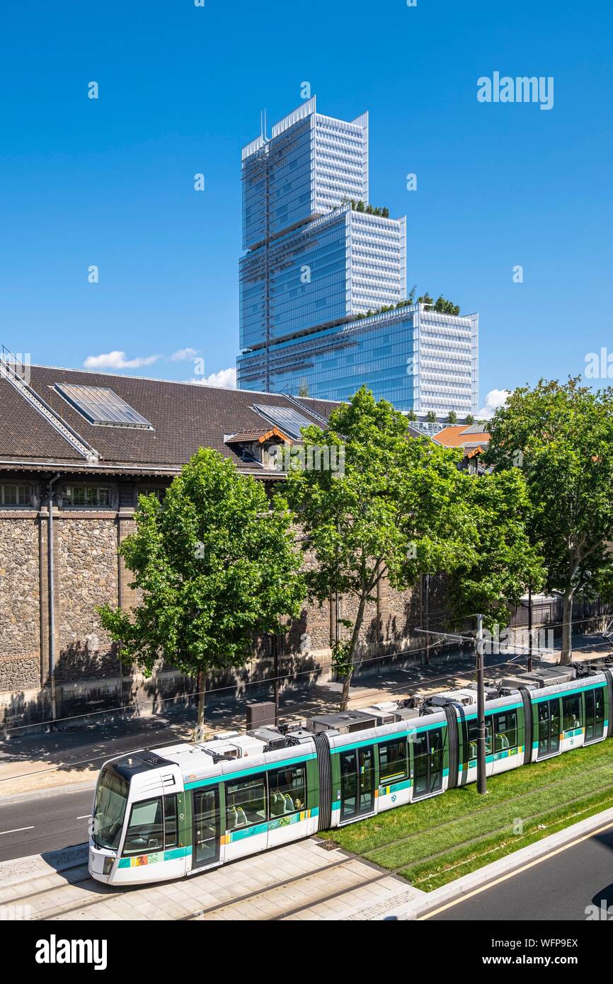 Paris tram t3 Banque de photographies et d’images à haute résolution ...