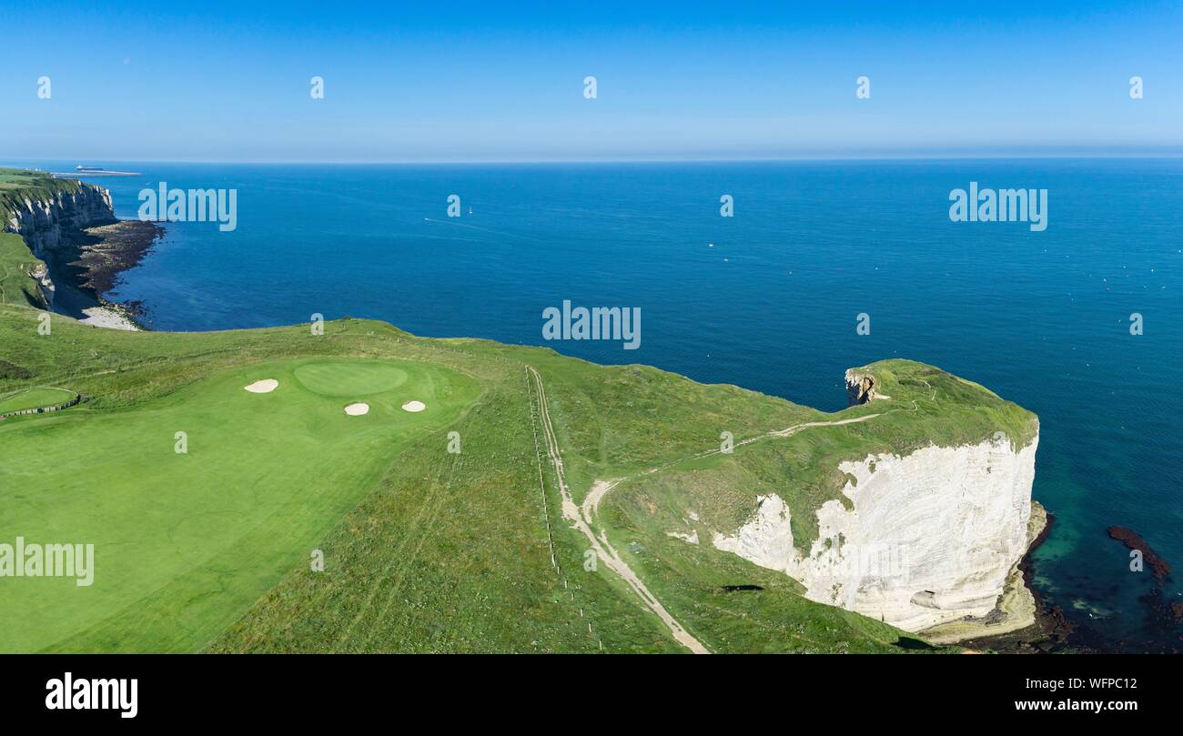 Golf course etretat normandy france Banque de photographies et d’images ...