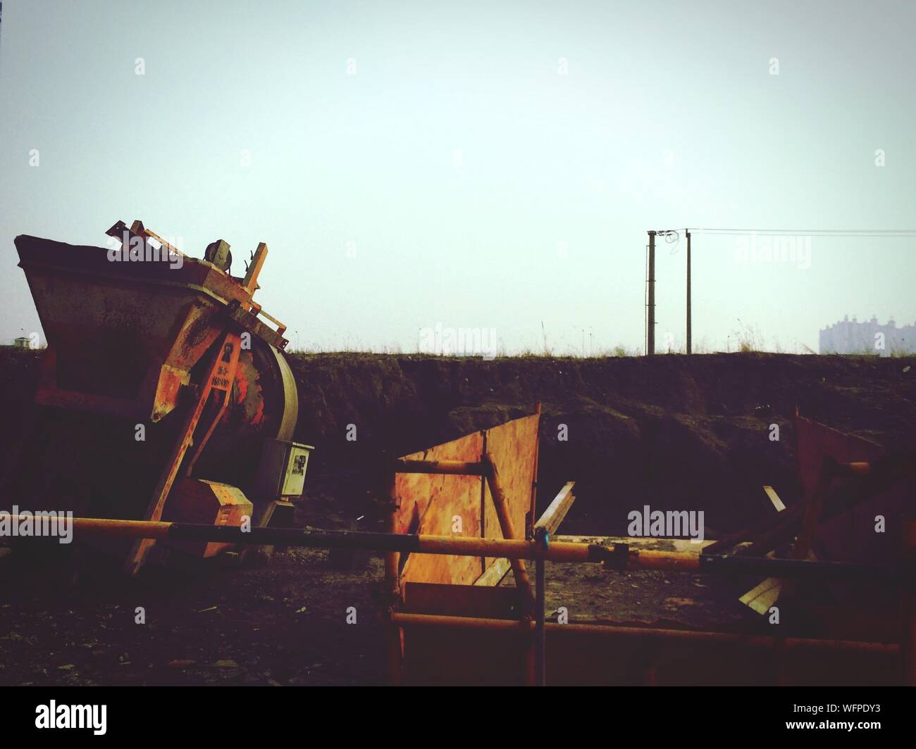 Chantier de construction en désordre Banque de photographies et d ...