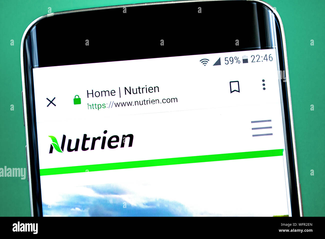 Logo nutrien Banque de photographies et d’images à haute résolution - Alamy