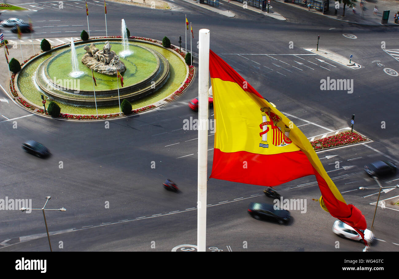 Drapeau de madrid Banque de photographies et d’images à haute ...