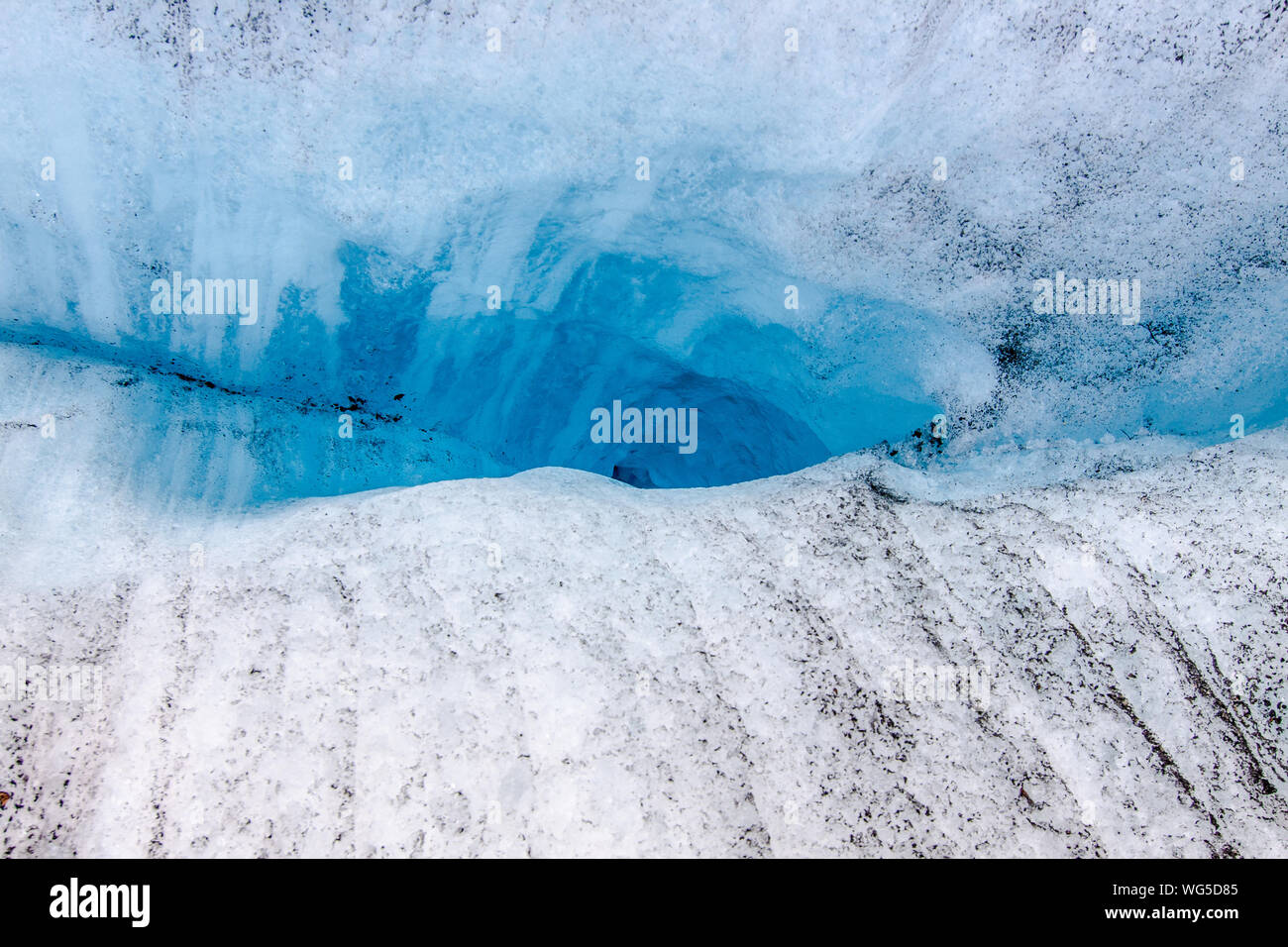 Crevasse des glaciers Banque de photographies et d’images à haute ...