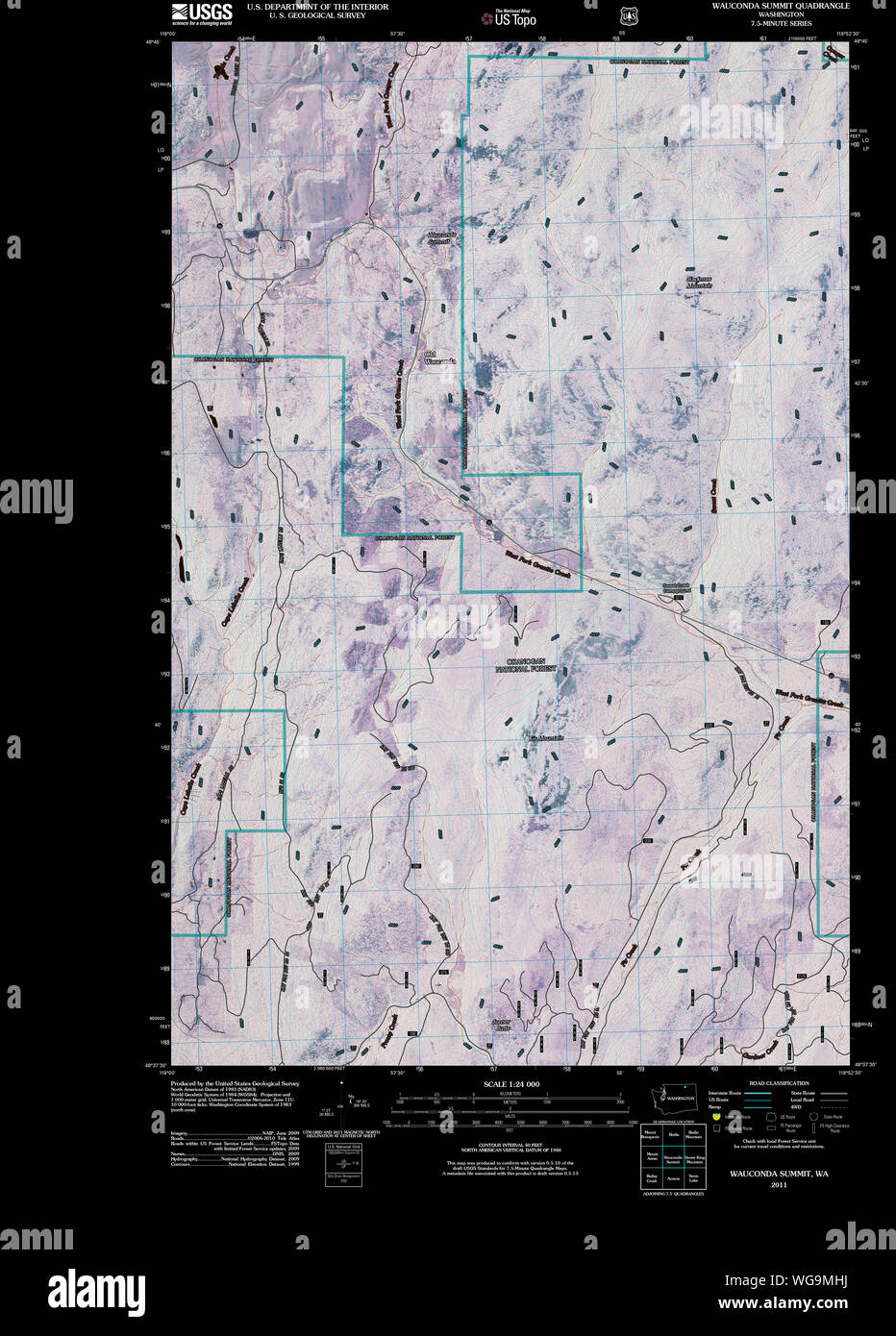 Carte de wauconda Banque de photographies et d’images à haute ...