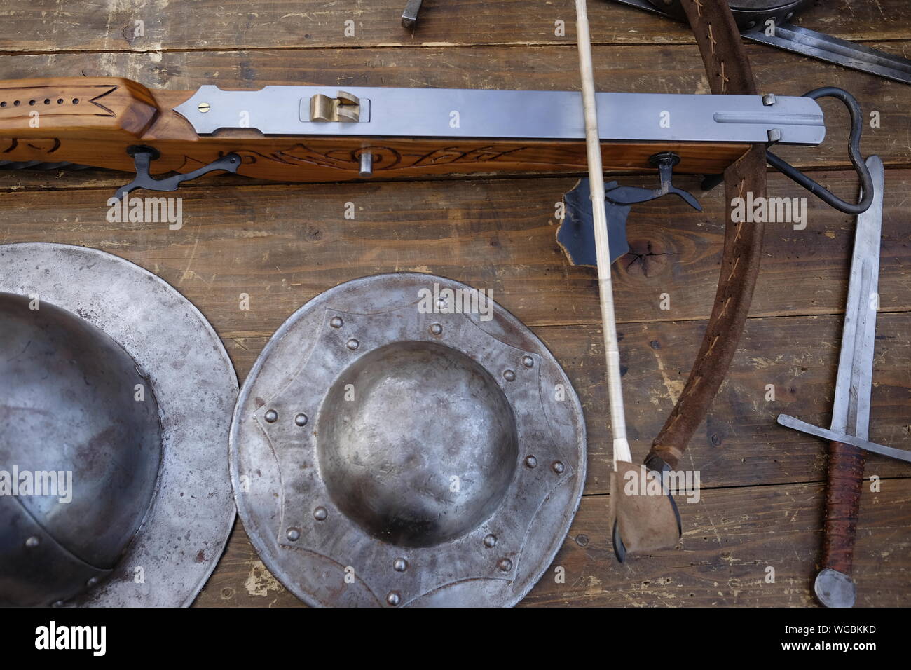Medieval weapons Banque de photographies et d’images à haute résolution ...