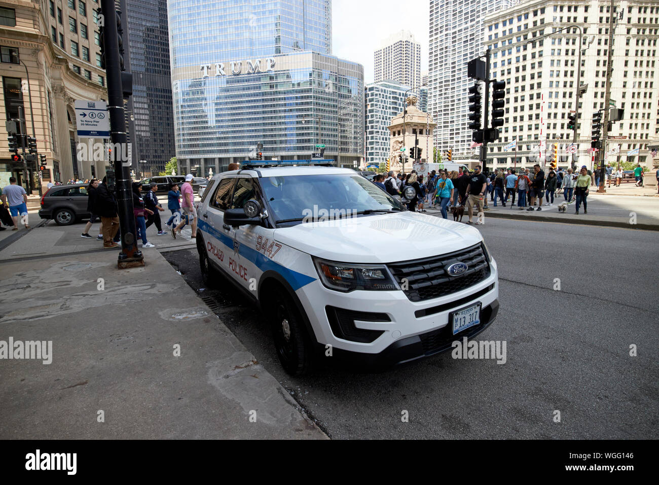 Chicago police car Banque de photographies et d’images à haute ...