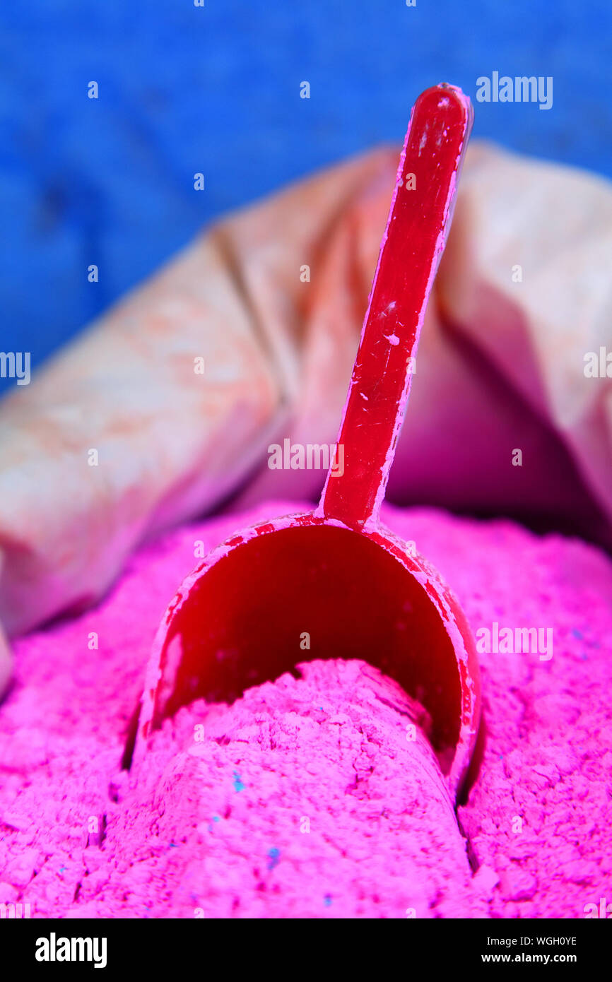 Couleur rose poudré Banque de photographies et d’images à haute ...