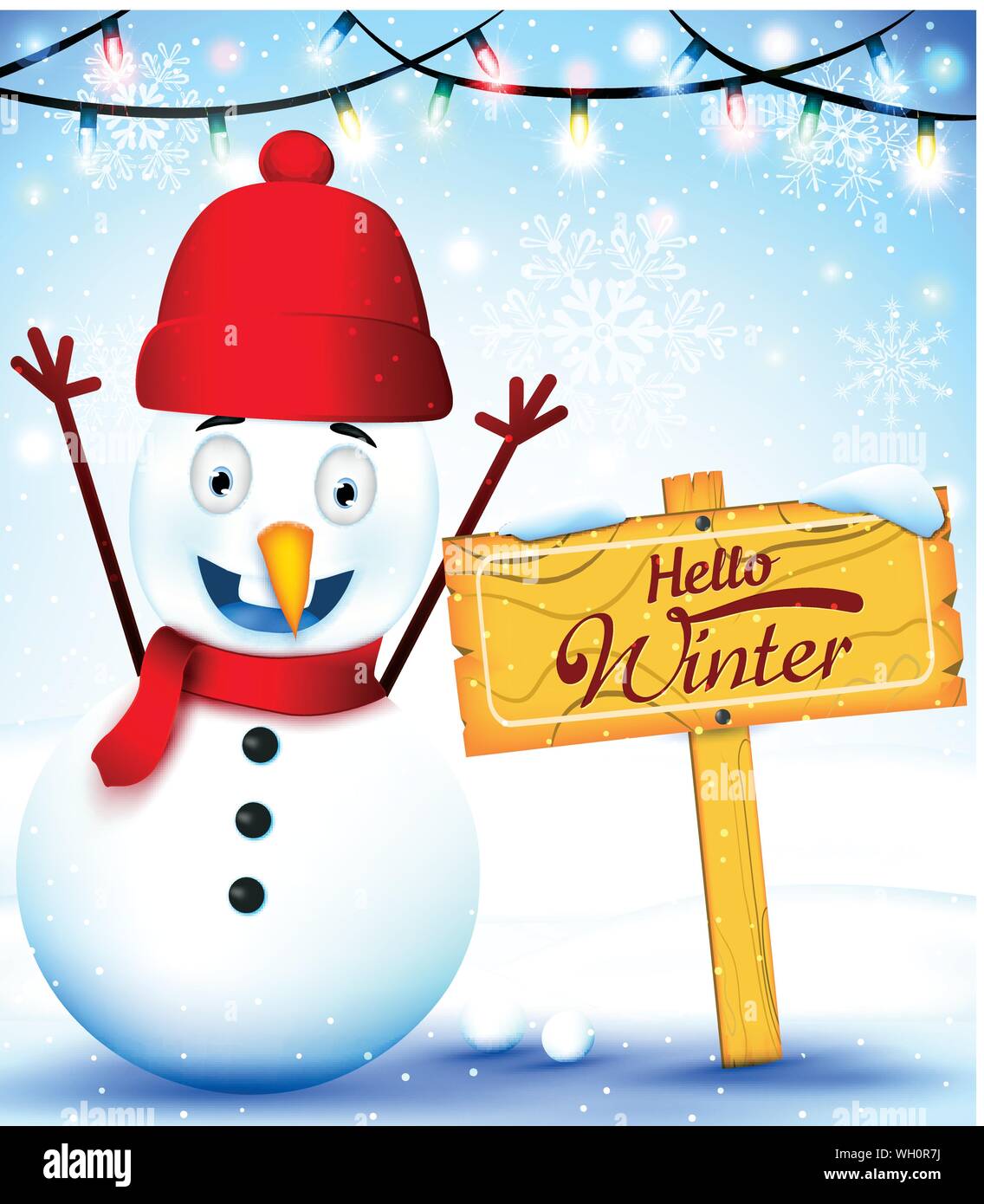 Bonjour l'hiver Banque de photographies et d’images à haute résolution ...