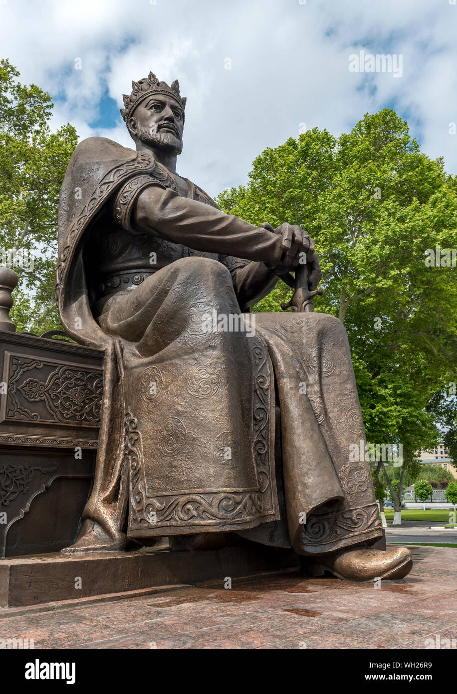 Statue of amir temur Banque de photographies et d’images à haute ...