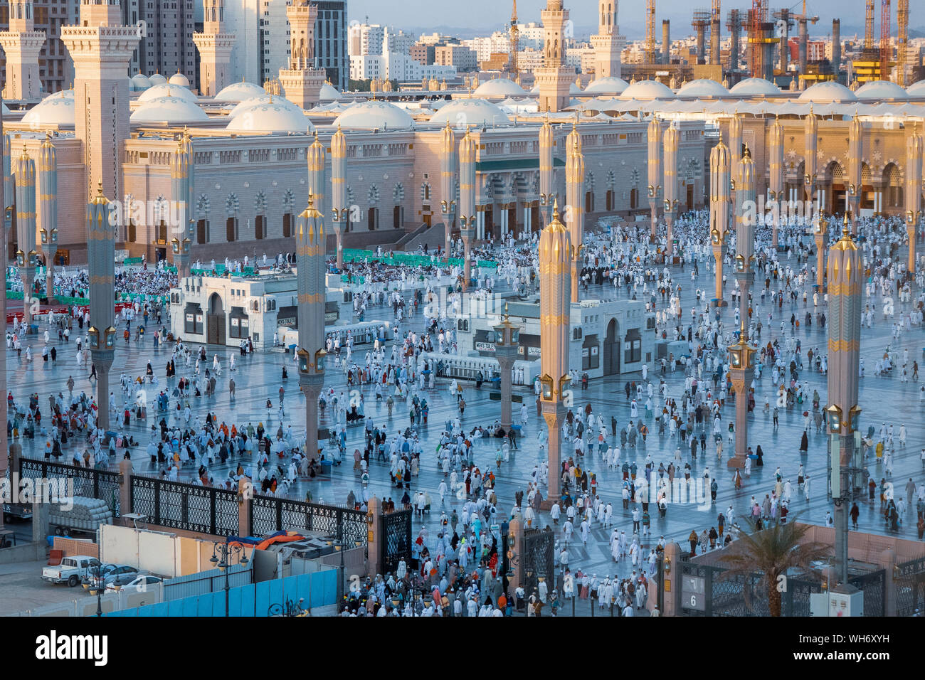 Aerial view of madinah, saudi arabia Banque de photographies et d ...