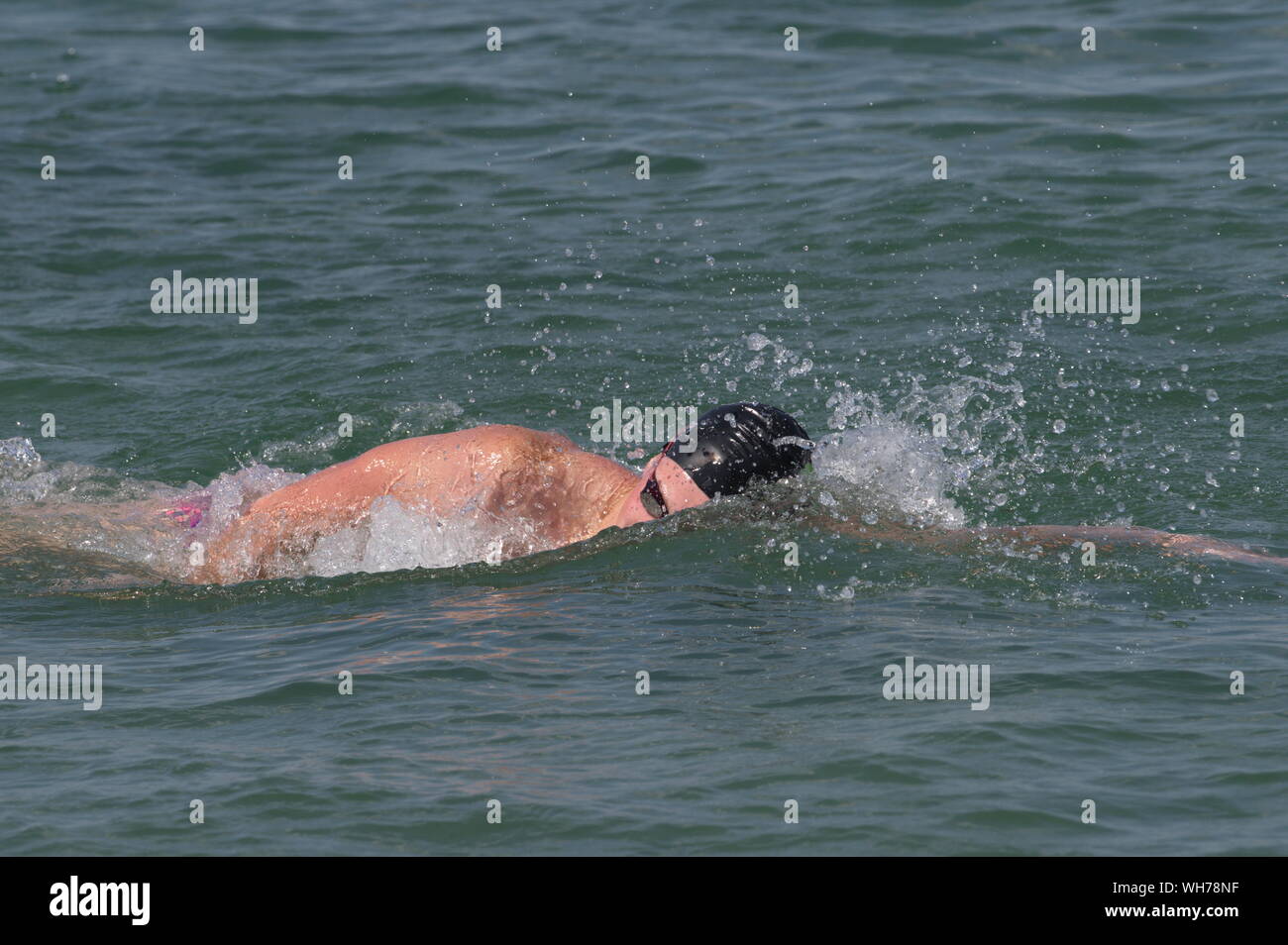 Course de natation en mer Banque de photographies et d’images à haute ...