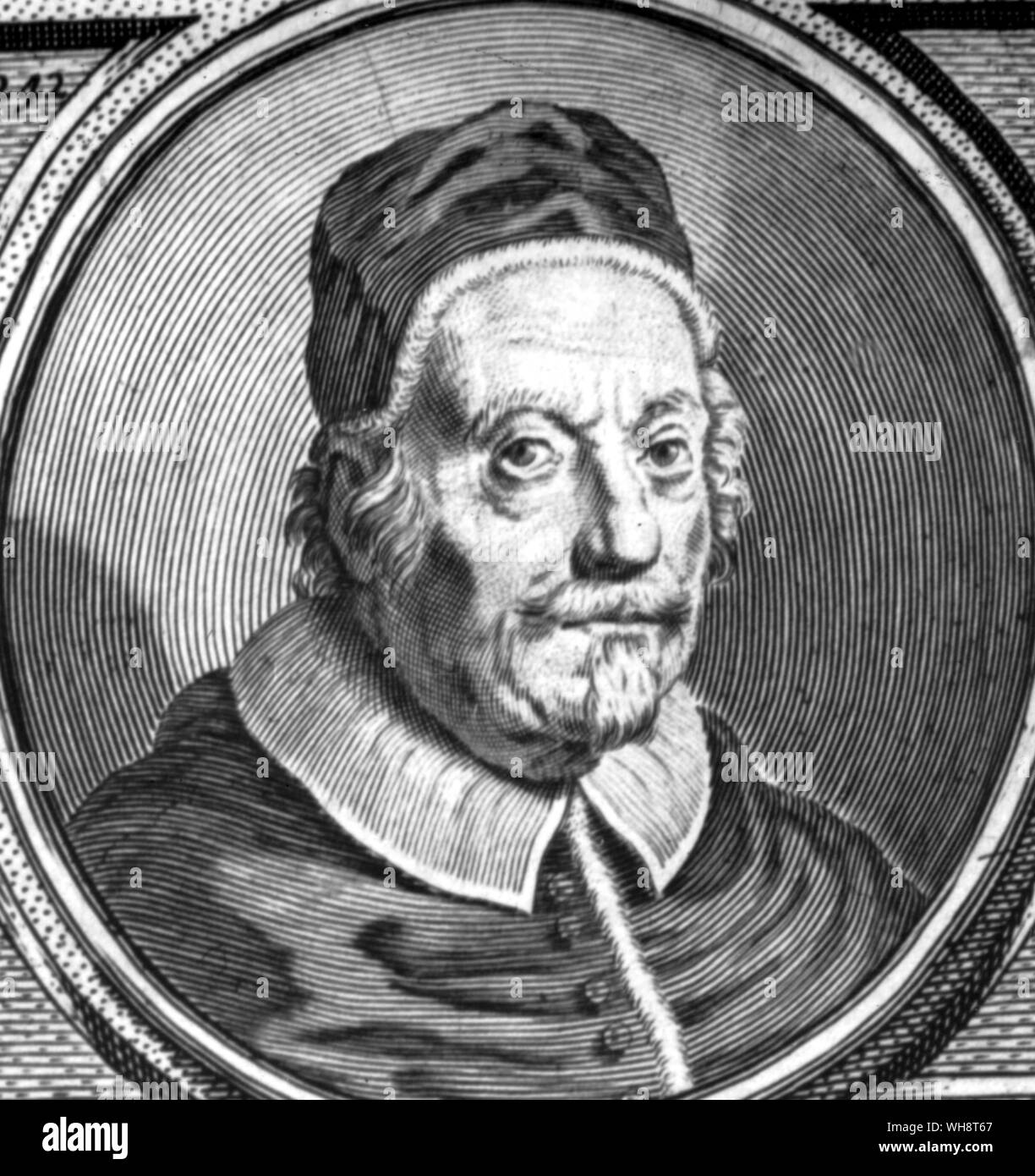 Pope alexander viii Banque d'images noir et blanc - Alamy