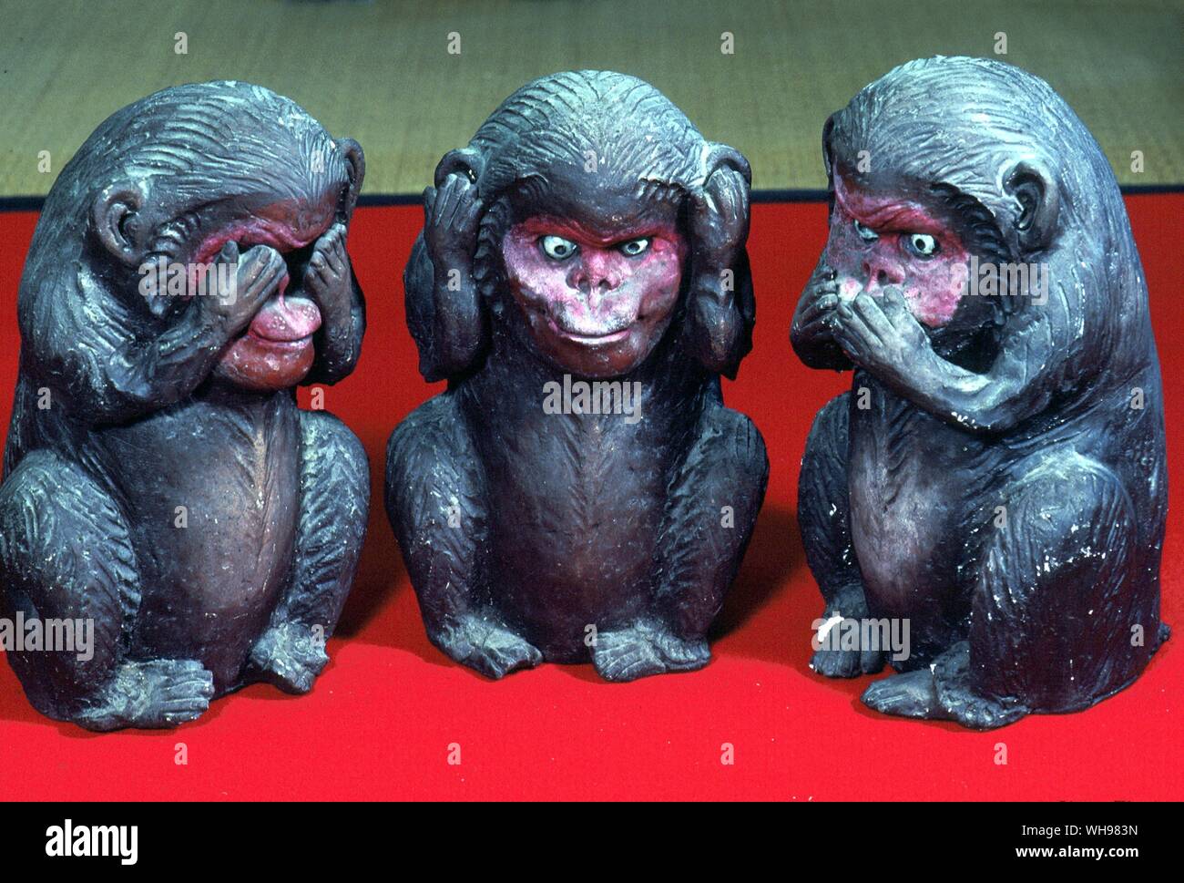 Trois singes sages Banque de photographies et d’images à haute ...