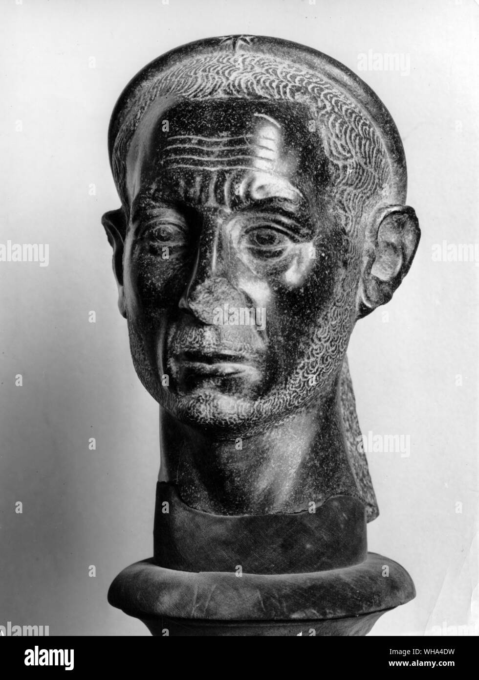 Julius caesar portrait Banque d'images noir et blanc - Alamy